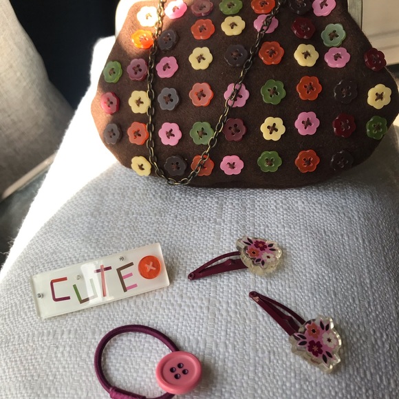 Gymboree | Accessories | 204 Gymboree Button Mini Purse | Poshmark